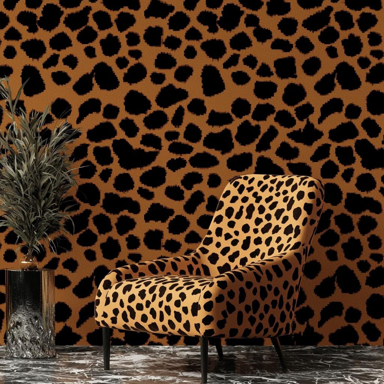 Classic Animal Print Digital Paper, Animal Skin Patterns With Tiger ...