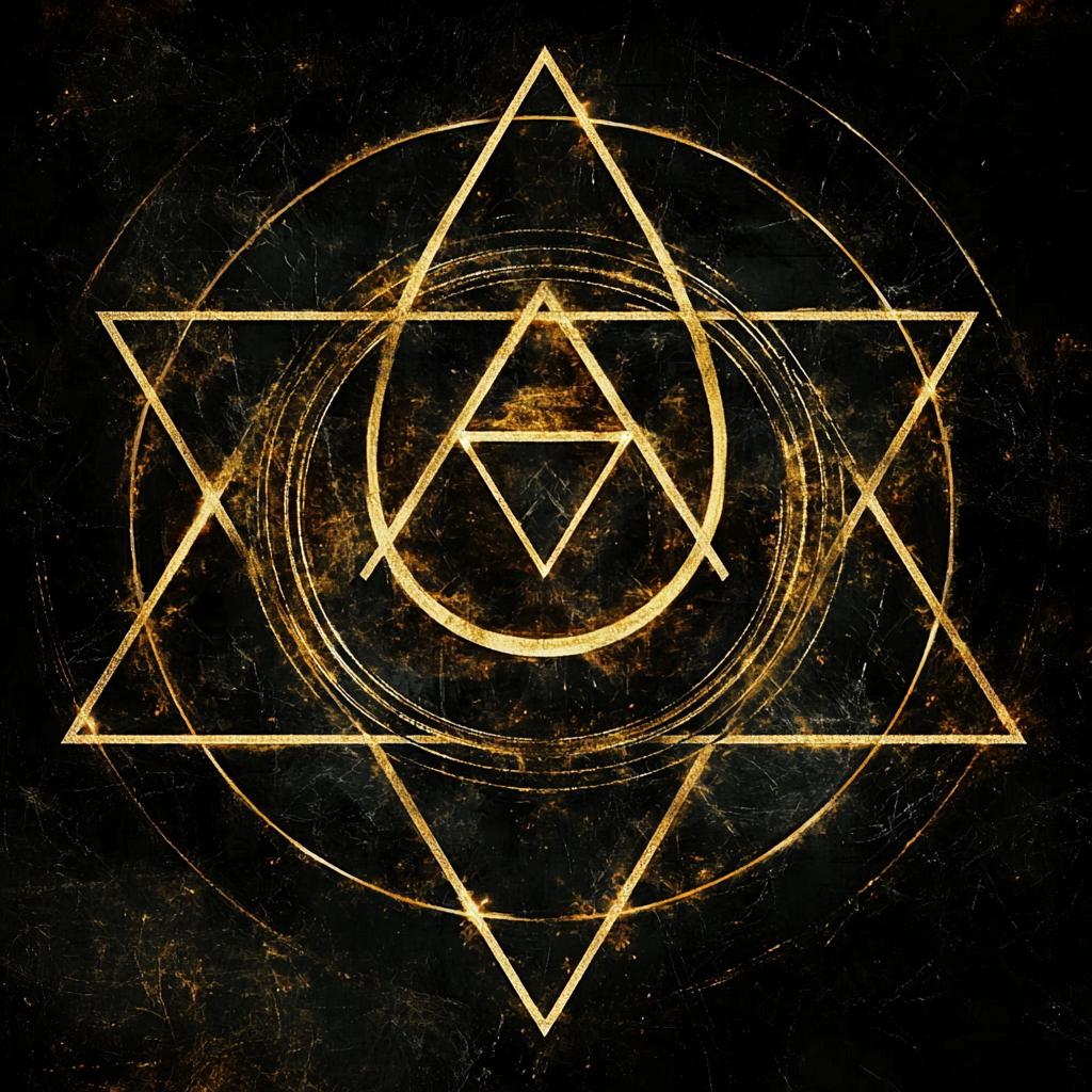 Gold Sacred Geometry Clipart, Universe Geometric Designs in PNG Format ...