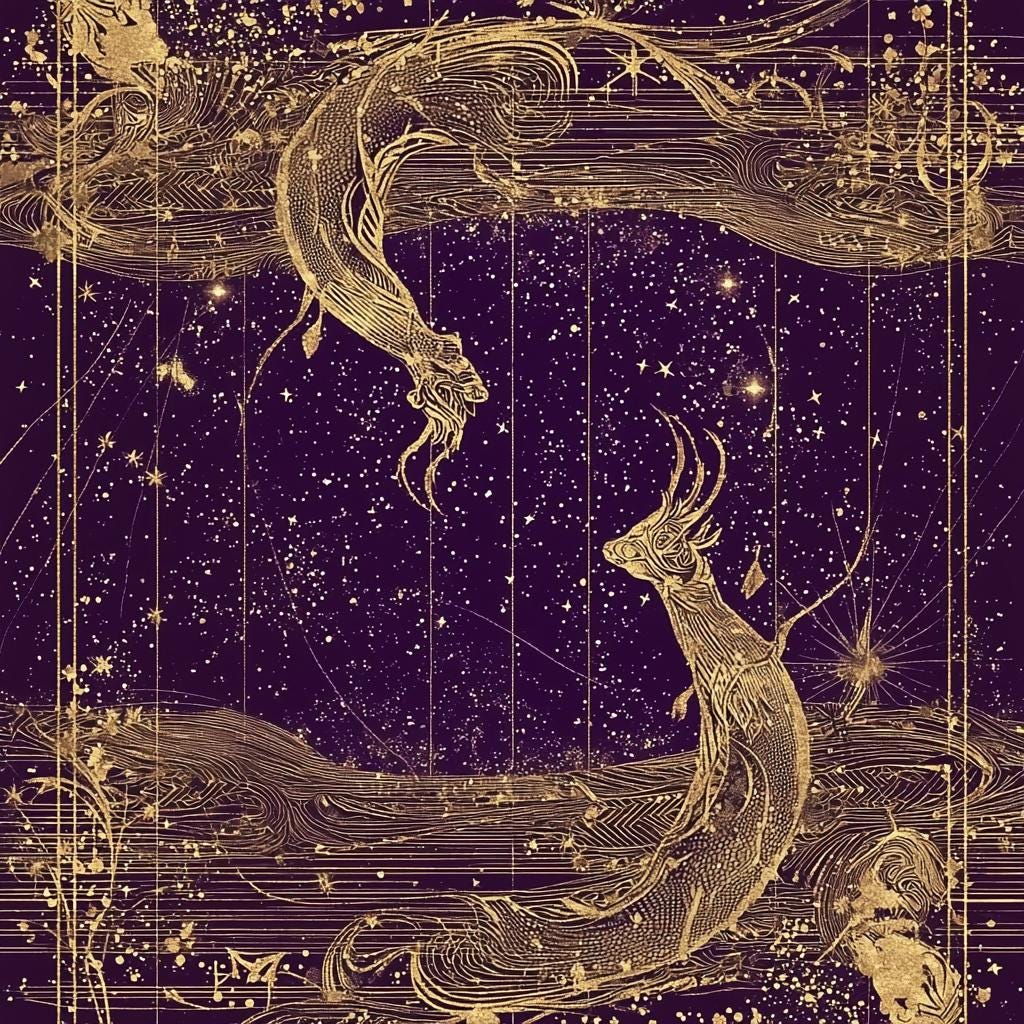 Gold Star Maps Digital Paper, Printable Scrapbook Paper, Antique ...