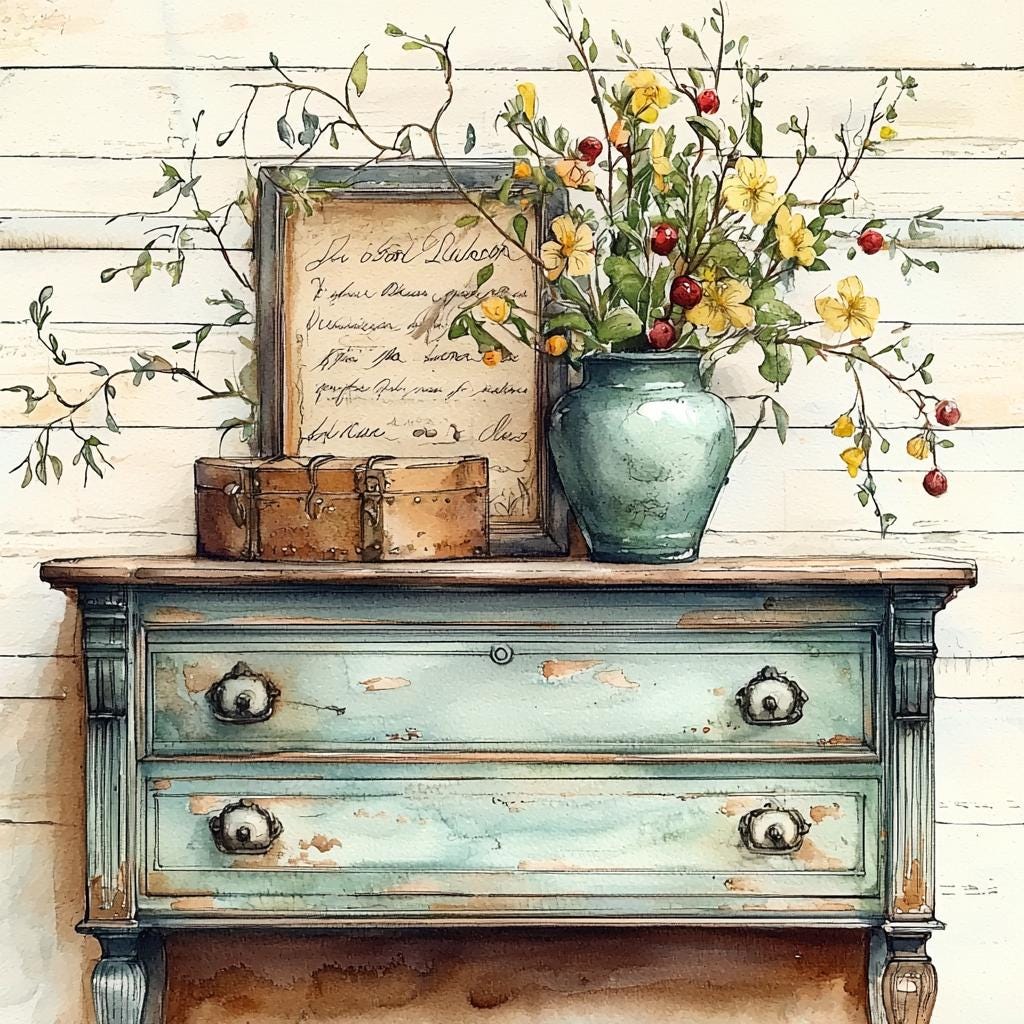 Farmhouse Kitchen Journal Pages, Junk Journal Kit, Collage Sheets ...
