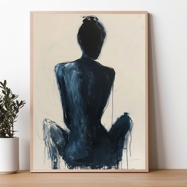Abstract Female Figure - Etsy