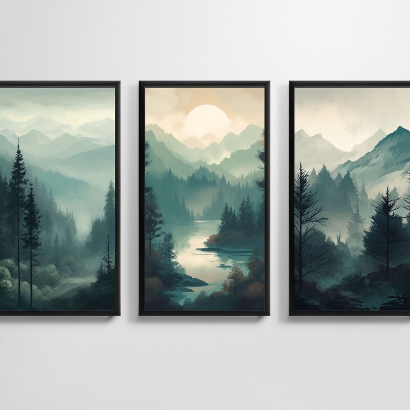 3 Piece Wall Art - Etsy