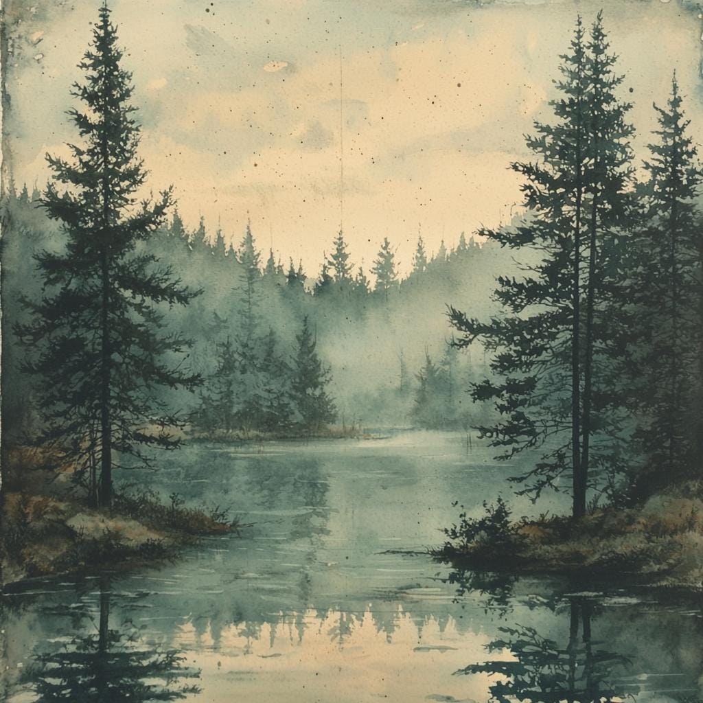 Vintage Forest Texture Junk Journal Paper, Forest Ephemera Kit ...