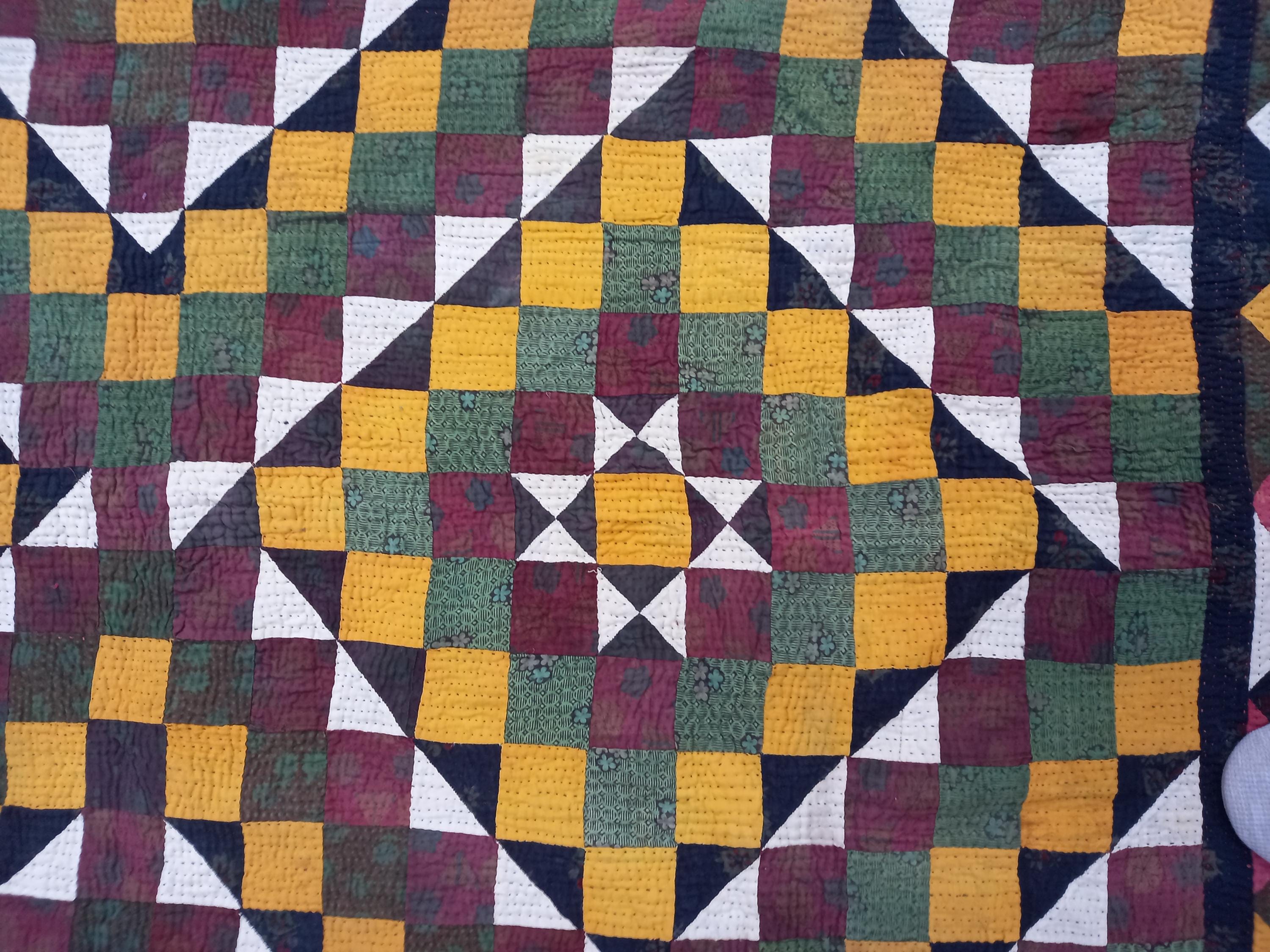 Lovely Old Ralli Quilt Fom North India 195x 120cm - Etsy