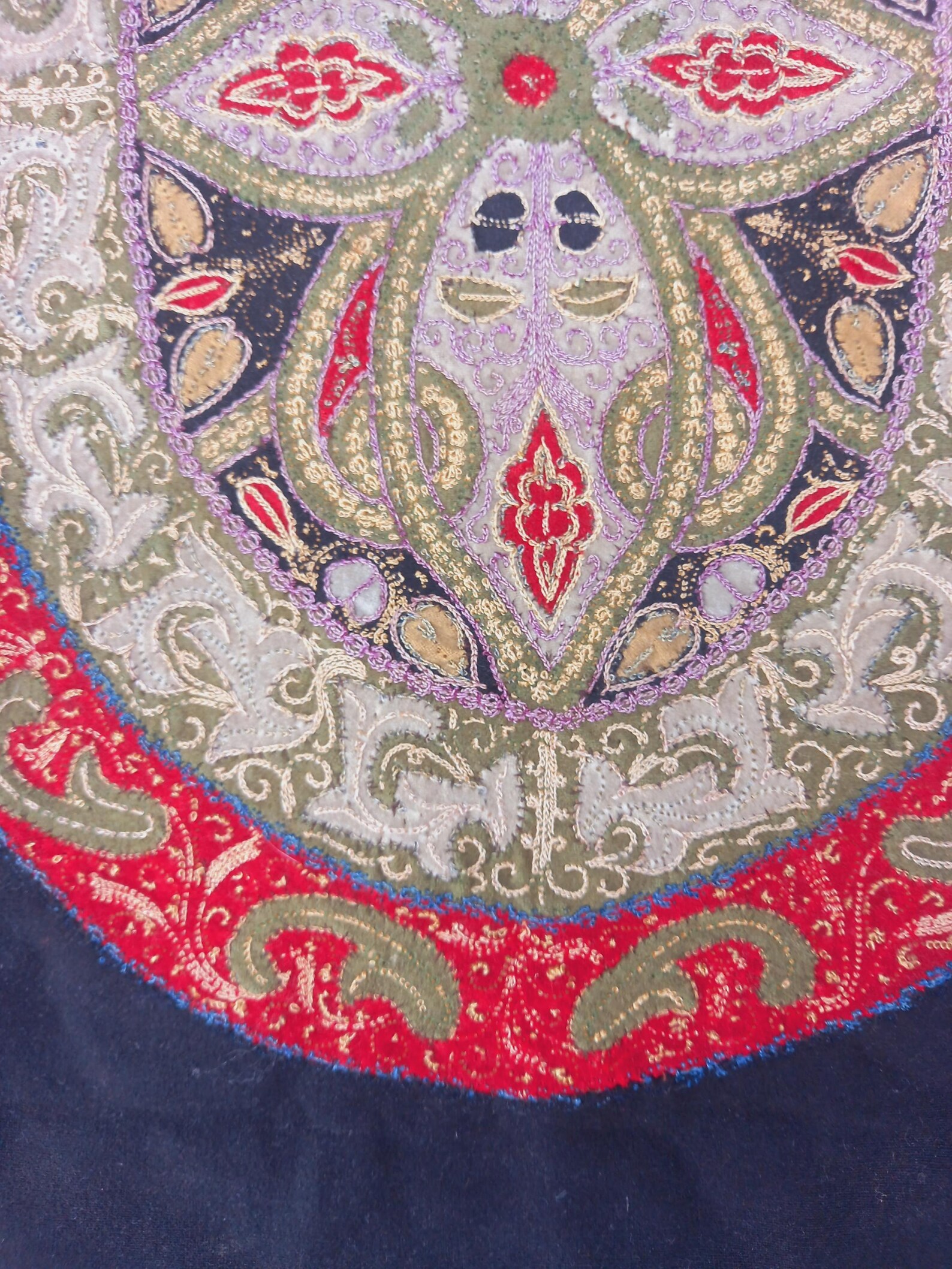 Applique Panel Resht Work Hand Made - Etsy