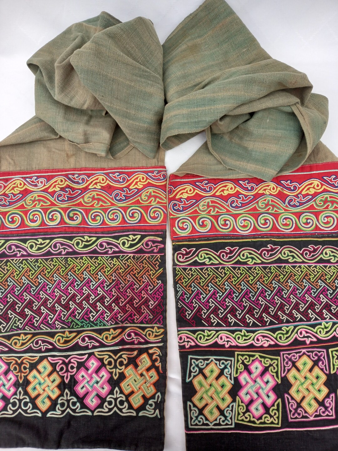 Chinese Ethnic Minorities Sash Hand Embroidered - Etsy