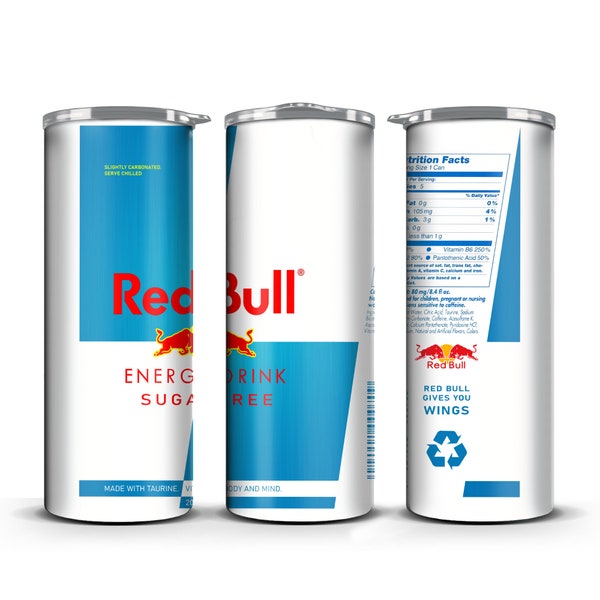 Sugar Free Red Bull Wrap - Etsy
