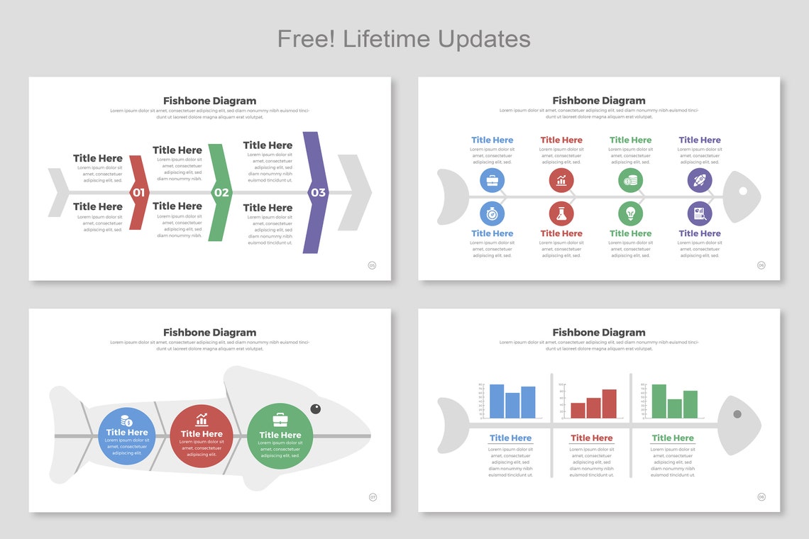 Fishbone Diagram Infographic Templates | Google Slide | Powerpoint ...