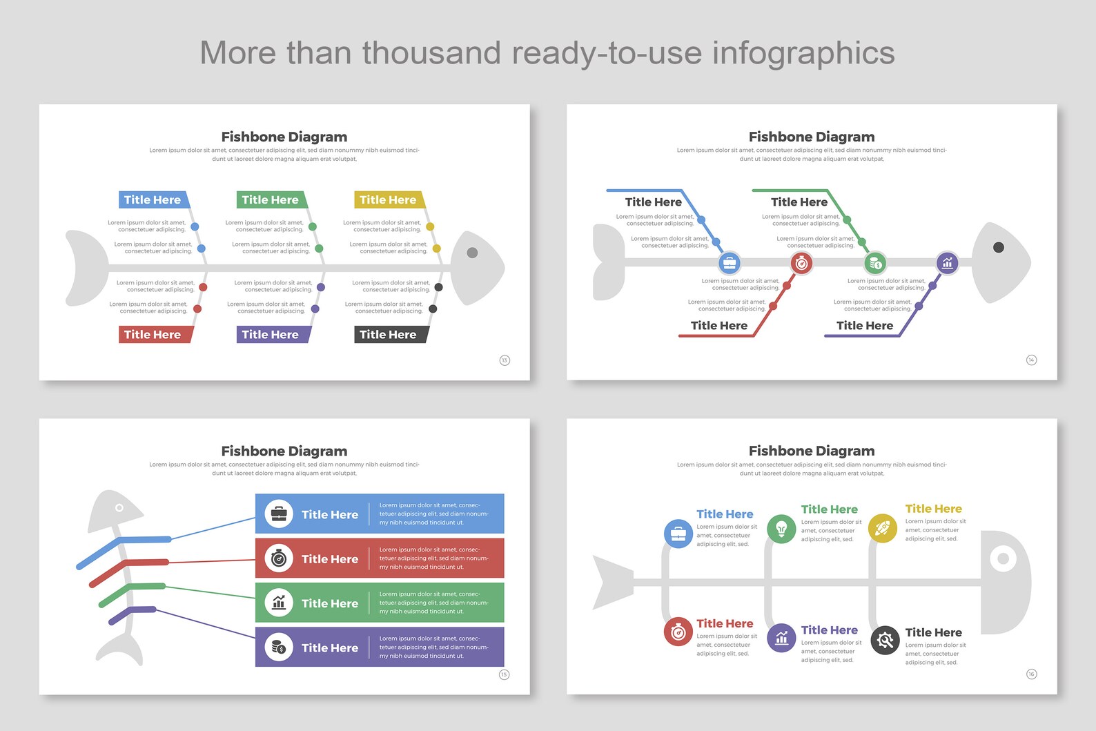 Fishbone Diagram Infographic Templates | Google Slide | Powerpoint ...