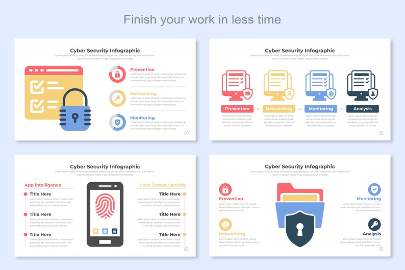 Cyber Security Infographic Presentation - Etsy
