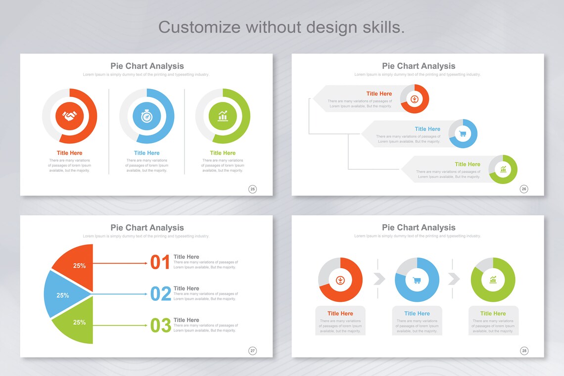 Pie Chart Infographic Templates Powerpoint Presentation Template Easy ...