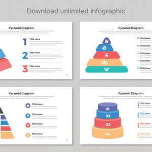 Pyramid Diagram Infographic Templates | Diagrams for Google Slide ...