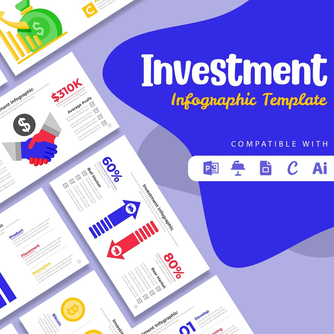 Investment Infographic Tempate | Google Slide | Powerpoint ...