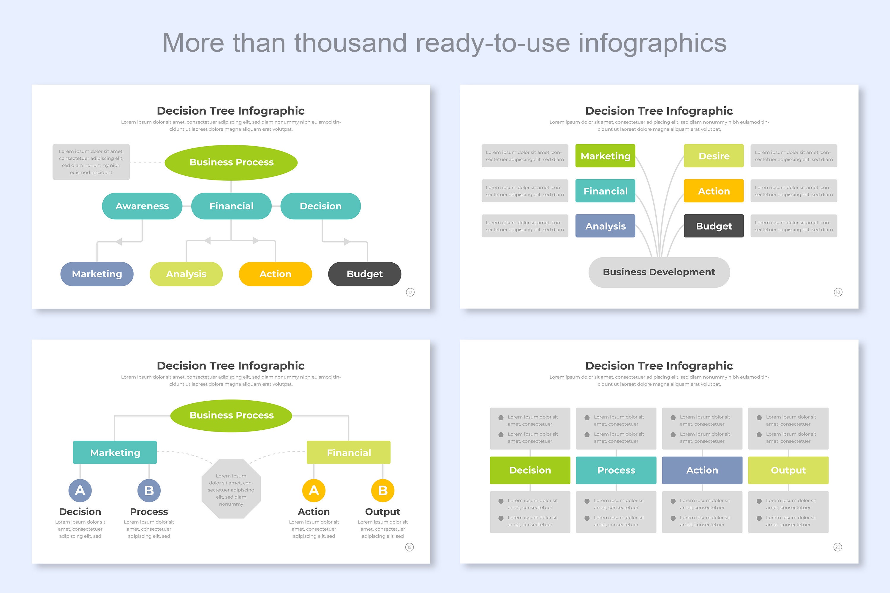Decision Tree Infographic | Google Slide | Powerpoint | Illustrator ...