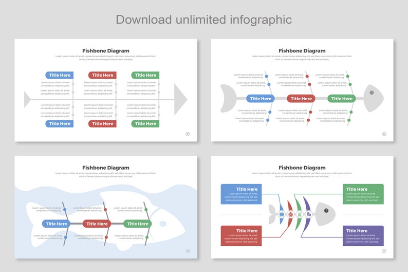 Fishbone Diagram Infographic Templates | Google Slide | Powerpoint ...