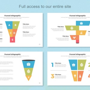 Funnel Infographic Templates | Diagrams for Powerpoint, Illustrator ...