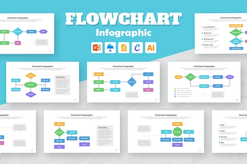 Flowchart Infographic Templates | Powerpoint Presentation Template ...