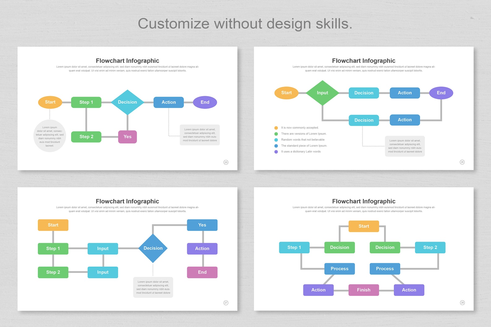 Flowchart Infographic Templates | Powerpoint Presentation Template ...