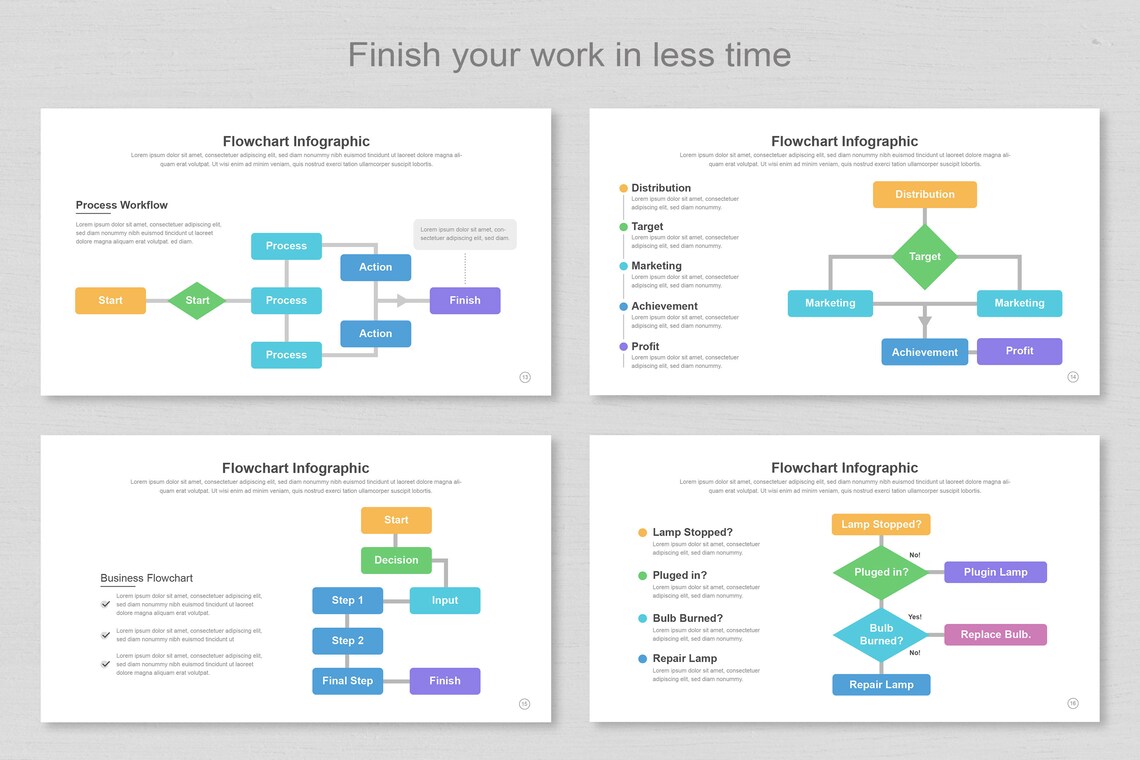 Flowchart Infographic Templates | Powerpoint Presentation Template ...