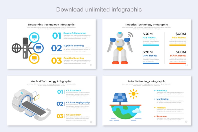 Technology Infographic Template | Google Slide | Powerpoint ...