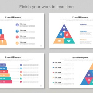 Pyramid Diagram Infographic Templates | Diagrams for Google Slide ...