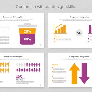 Comparison Infographic Templates | Easy Edit | Colorful Slides | Google ...