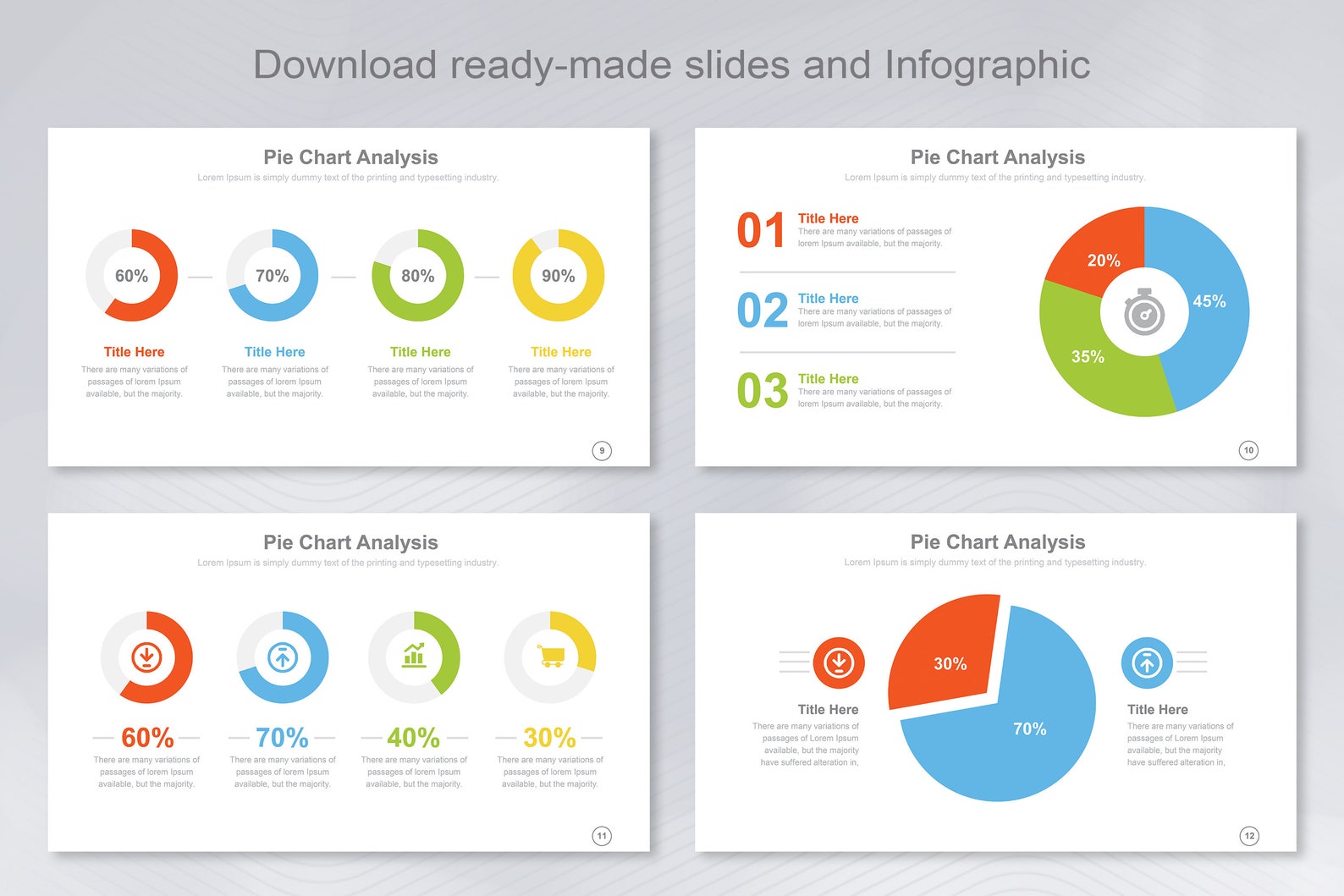 Pie Chart Infographic Templates Powerpoint Presentation Template Easy ...