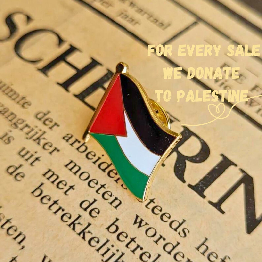 Palestine Flag Pin Palestinian Pin Free Palestine Pin - Etsy UK