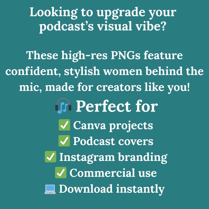 Black Women Podcaster PNG Clipart | Podcast Scene Illustrations for ...