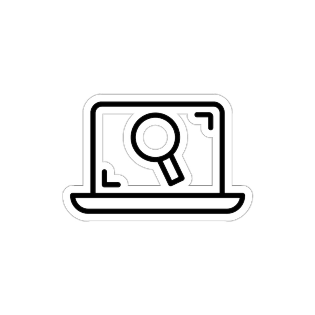 Web Analysis Laptop Die-cut Stickers - Etsy