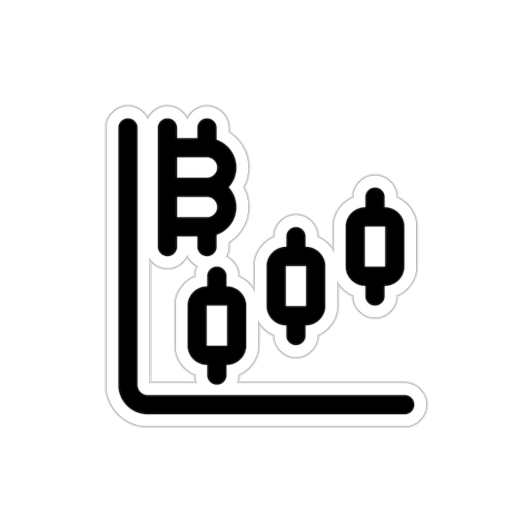 Bitcoin Chart Die-cut Stickers - Etsy