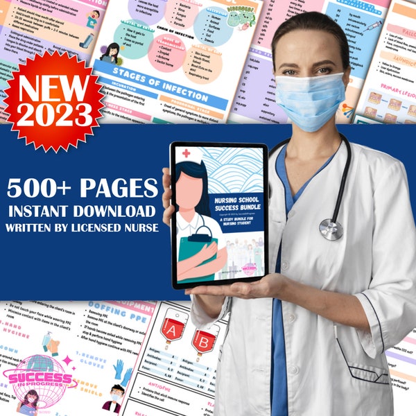 Nursing School Notes - Etsy