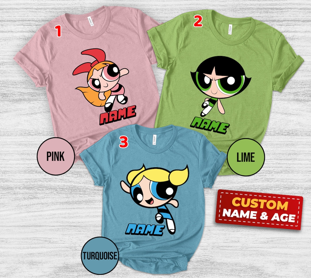 Power Puff Girls Shirt/the Powerpuff Girls Shirt/power Puff - Etsy