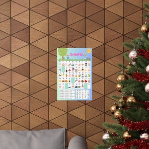 HIRAGANA Poster - Japanese Language Learning - Alphabet - Study ...