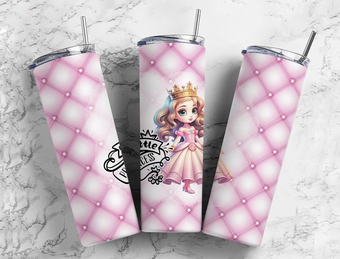 Princess Tumbler Wrap Bundle, Princess Sublimation Designs, Valentine ...