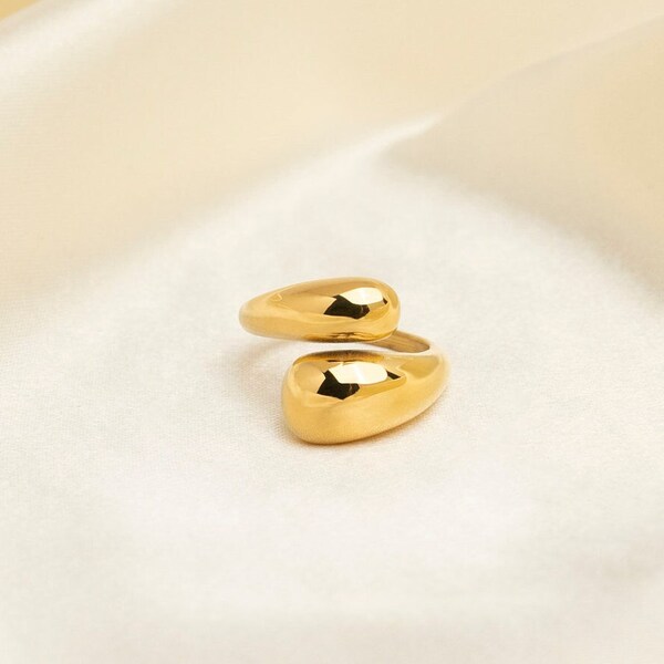 Bold Gold Ring - Etsy