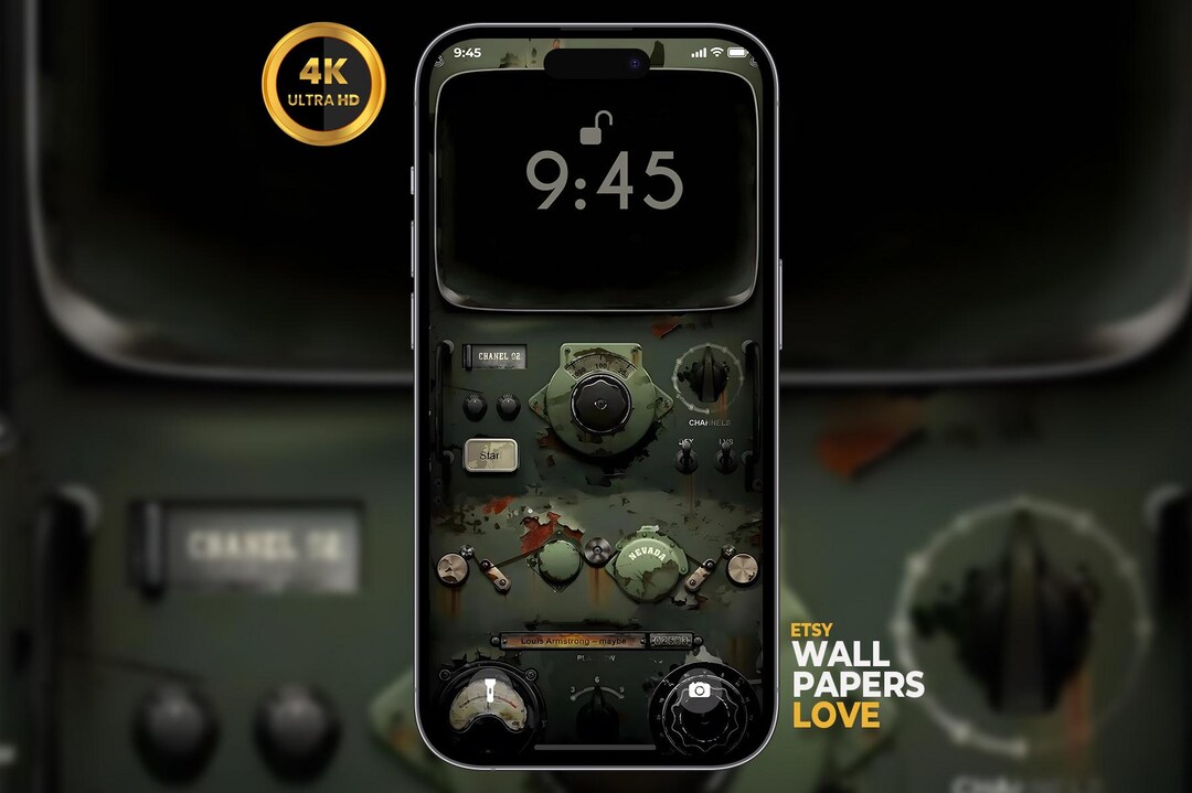 Vintage Vibes: Retro Radio Wallpapers for Your Nostalgic Phone Theme - Etsy