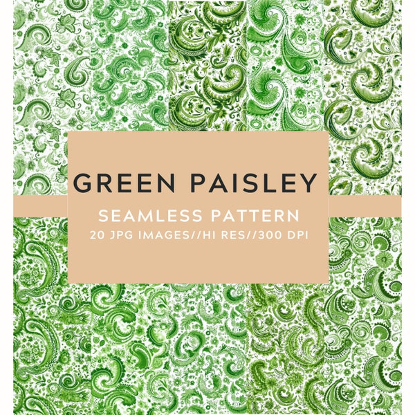 Paisley Paper - Etsy