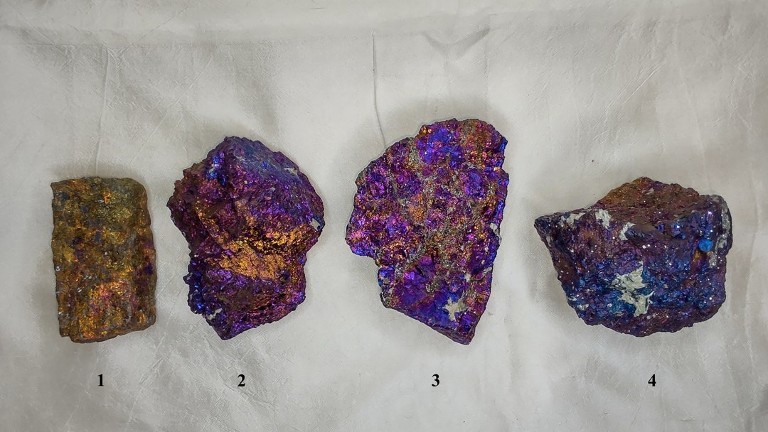 Highquality Raw Peacock Ore (bornite) - Vibrant Energy and Spiritual ...