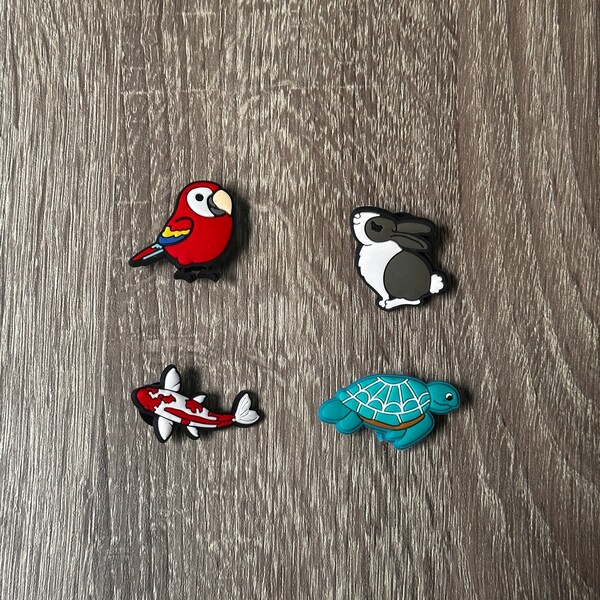 Animal Charms Croc - Etsy