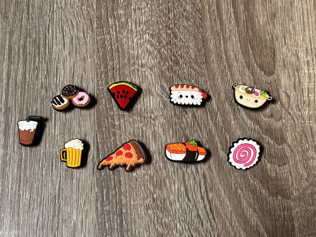 Cute Food Croc Charms - Etsy
