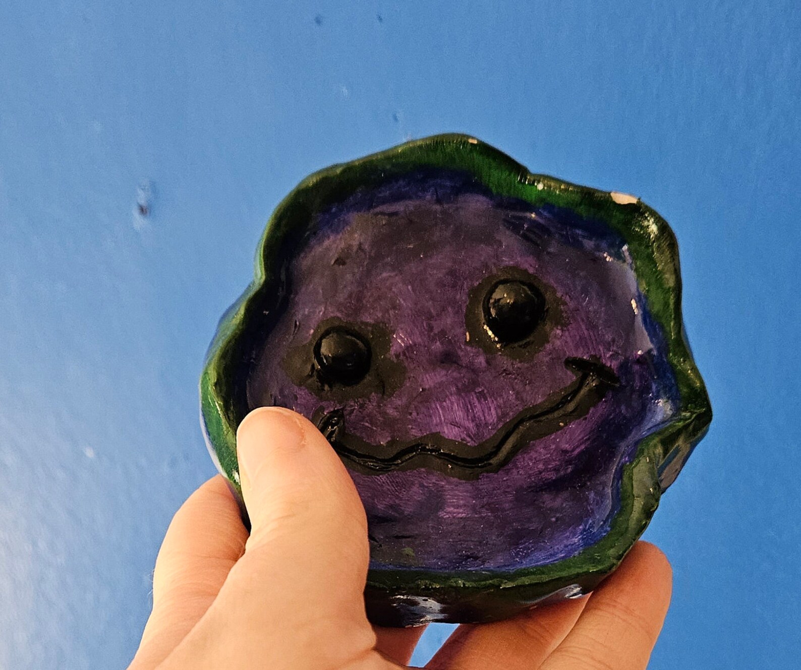 Ashtray Trippy Smiley Faces - Etsy