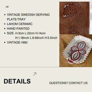 Vintage Italian Style Plate Floral Hand Painted Serving Platter ...