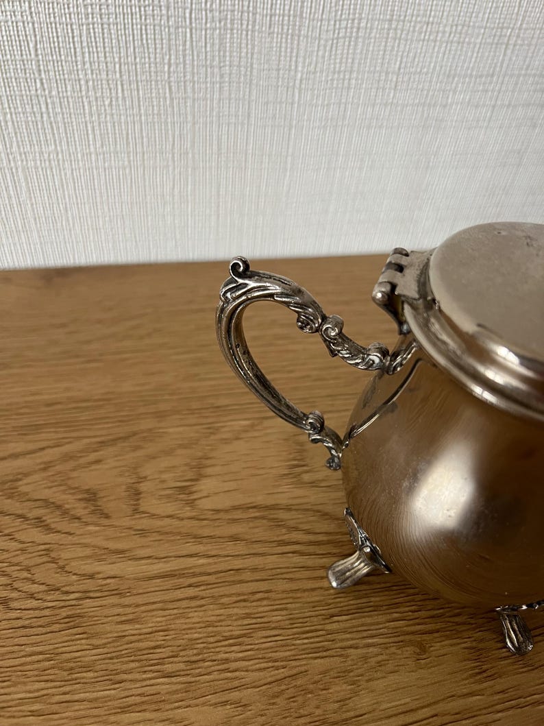 Vintage Silver Plated Teapot Mid Century Coffee Pot Vintage Tea Lover ...
