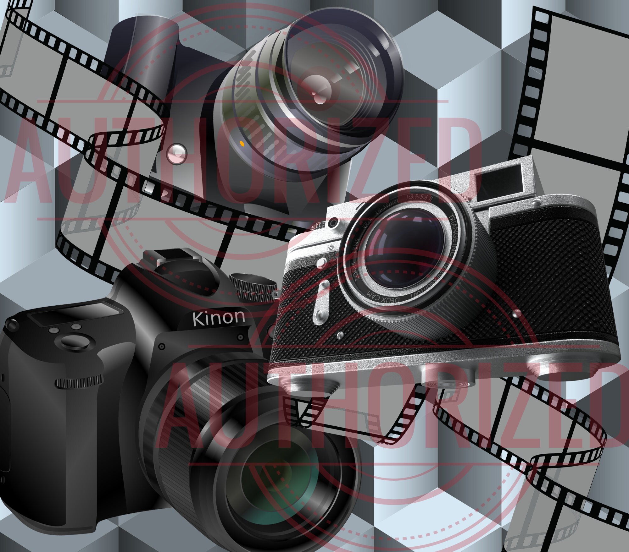 Camera Tumbler Design, Photo Tumbler Design, Personalized Digital Art ...