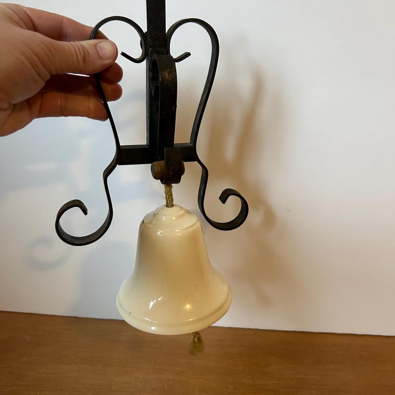 Iron Dinner Bell - Etsy