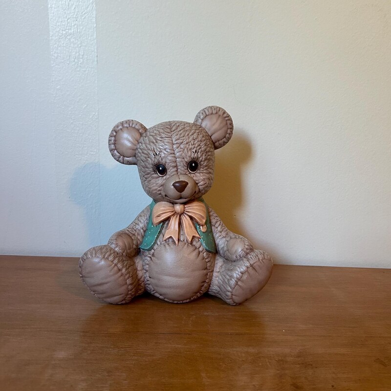 Ceramic Teddy Bear - Etsy