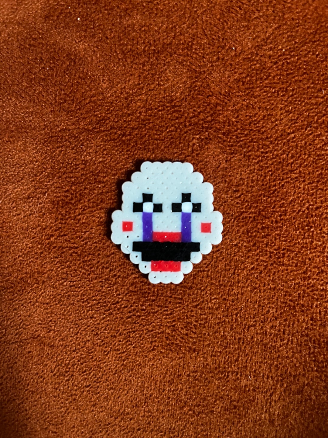 FNAF 2 Inspired Mini Perler Bead Puppet Pin or Magnet 8-bit - Etsy