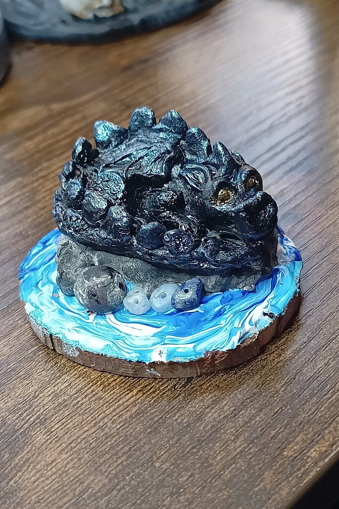 Water Dragon Figure, Lake Baby Hatchling, Ocean Sea River Creature ...
