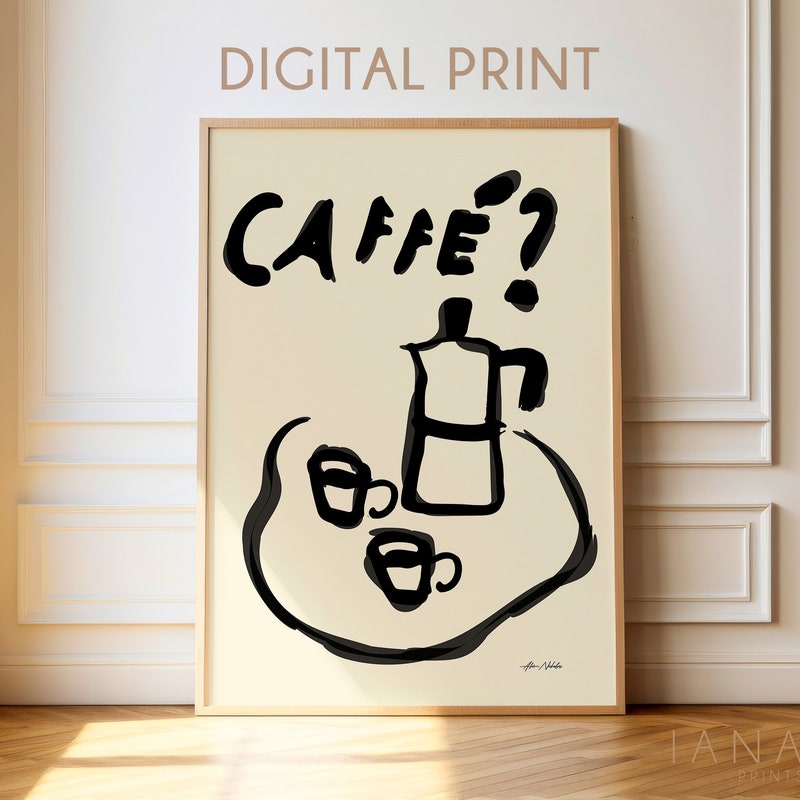Coffee Print - Etsy